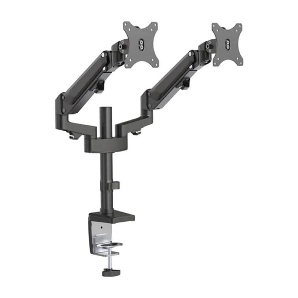 Brateck Dual Monitors Heavy-Duty Aluminum Gas Spring Monitor Arm ...