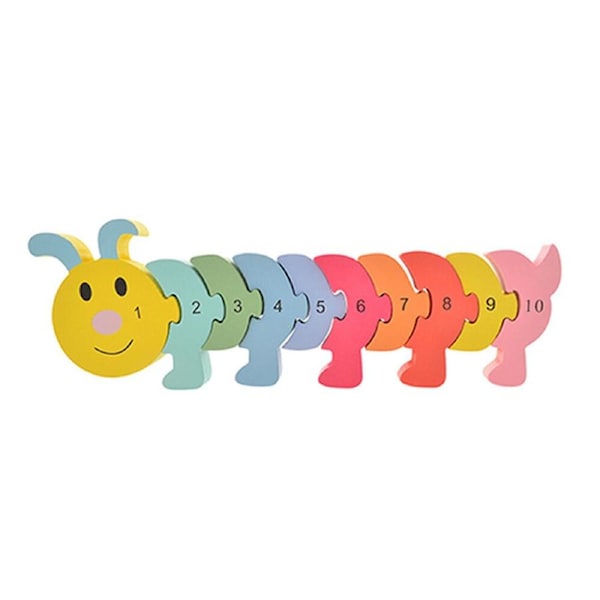 Gibson Gifts Let's Learn Caterpillar Puzzle Kids/Children Educational ...