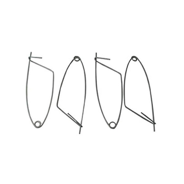4 x Quick Release Crab Pot Bait Clips Galvanised Steel | Woolworths