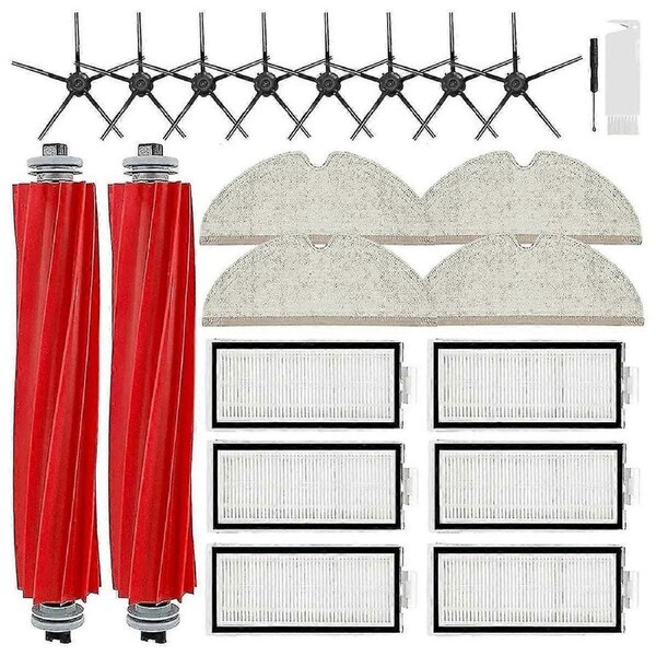 Replacement Parts for Max, Max+ Vacuum: Main Side Brush, HEPA Filter ...