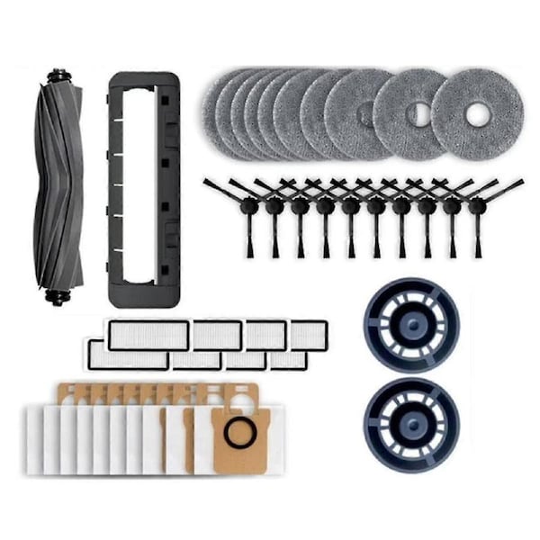 42PCS for Bot L20 Ultra or X20 Pro Robot Vacuum Replacement Parts Kit ...