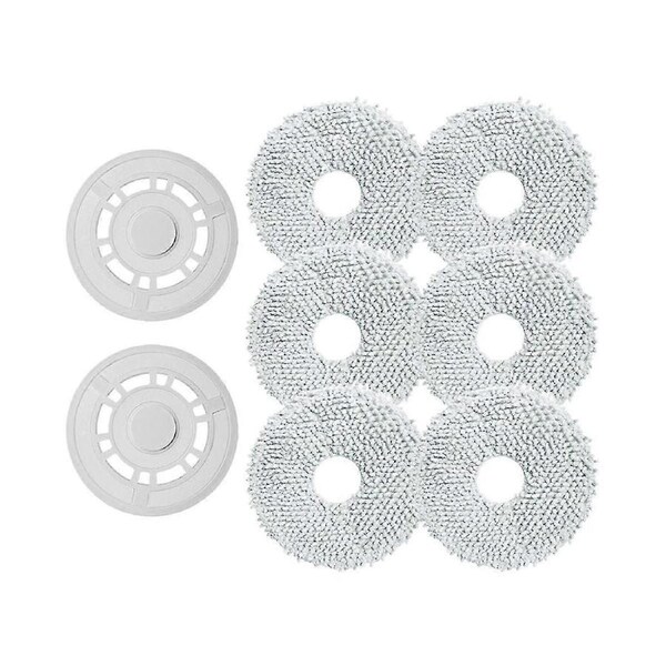 Washable Mop Rags & Cloth Stents for B101CN or S10 Pro Robot Vacuum Cleaner | Woolworths