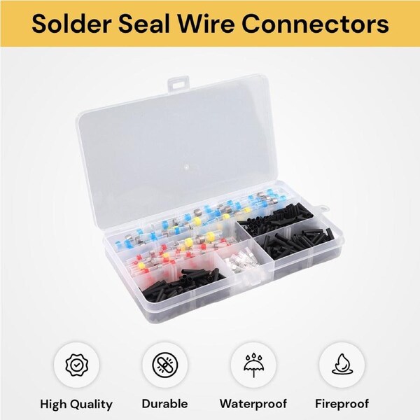 300PCs Solder Seal Wire Connectors | Woolworths