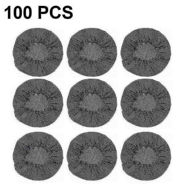 100 Pcs Stretchable Headphone Cover Disposable Headset Covers Non-woven ...