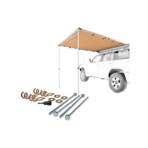 GroundGrabba Junior Kit - Ground Stakes Kit +Kings 2x3m Side Awning ...