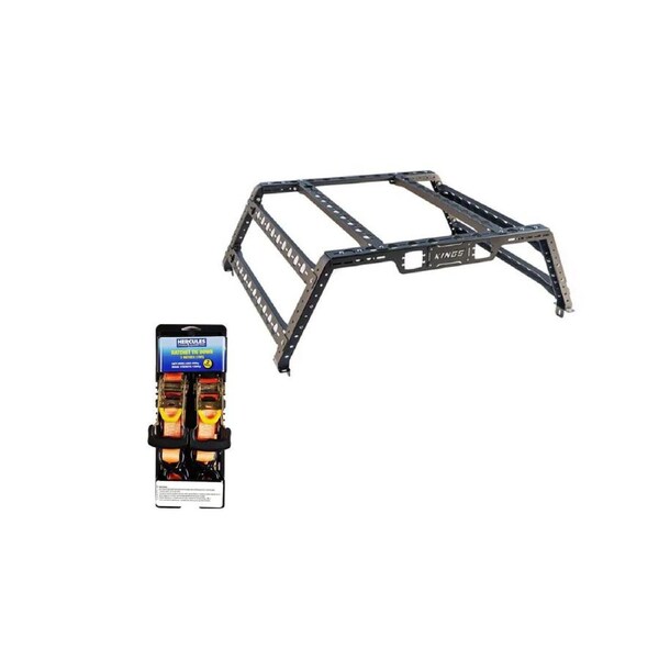 Adventure Kings Ute Tub Rack + Hercules Ratchet Straps (2 Pack ...