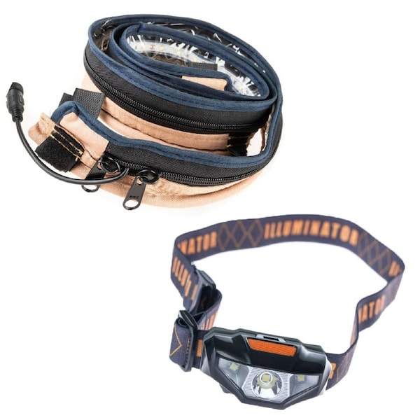Adventure Kings LED Strip Light + Illuminator LED Head Torch AA-Battery ...