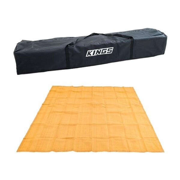 Adventure Kings 3x3m Polyester Gazebo Bag + Mesh Flooring High-Density ...