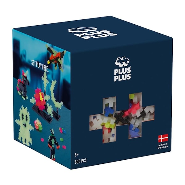 Plus-Plus 600 Piece 2D Puzzles and Mosaics Glow Mix | Woolworths