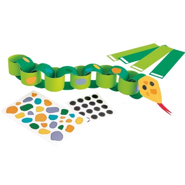 Snake Paper Chain Craft Kit (For 4 Guests) | Woolworths