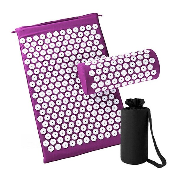 Massage Acupressure Mat Yoga Shakti Sit Lying Mats Pain Stress Soreness ...