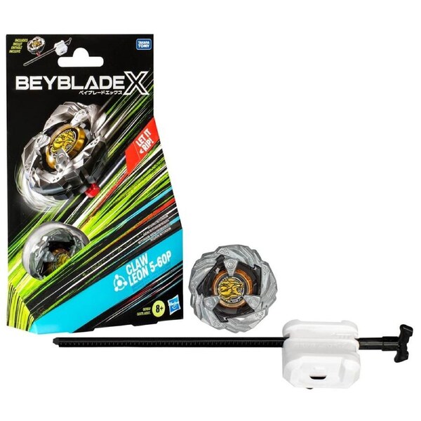 Beyblade X - Claw Leon 5-60P Starter Pack Top and Launcher | Woolworths