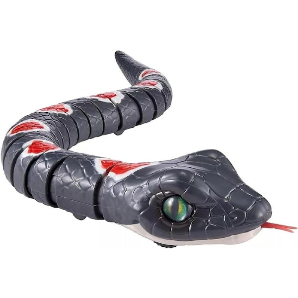ZURU Robo Alive Battery-Powered Robotic Black Snake | Woolworths