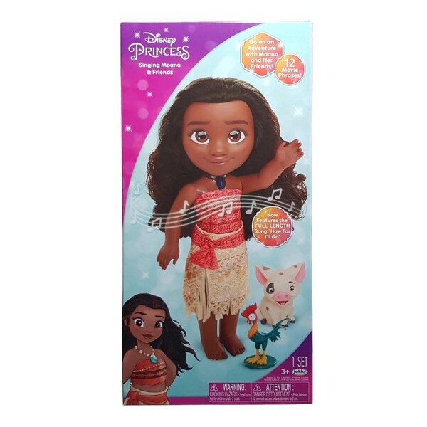 Jakks Pacific Disney Princess Singing Moana Doll With Pua Hei Hei ...