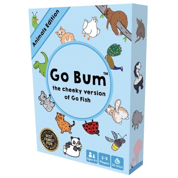 Go Bum Animals Card Game | Woolworths