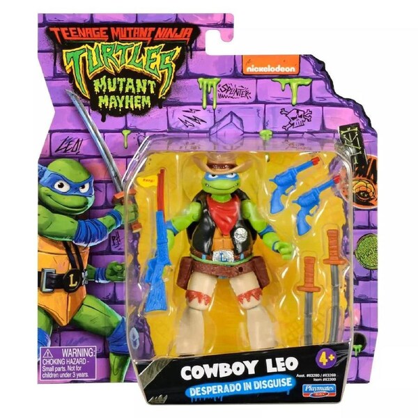 Teenage Mutant Ninja Turtles TMNT Movie Basic Figure - Cowboy Leo ...