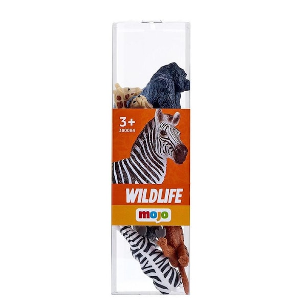 12pc Mojo Wildlife Animals Figure Kids/Children Fun Playset Toy 3y ...