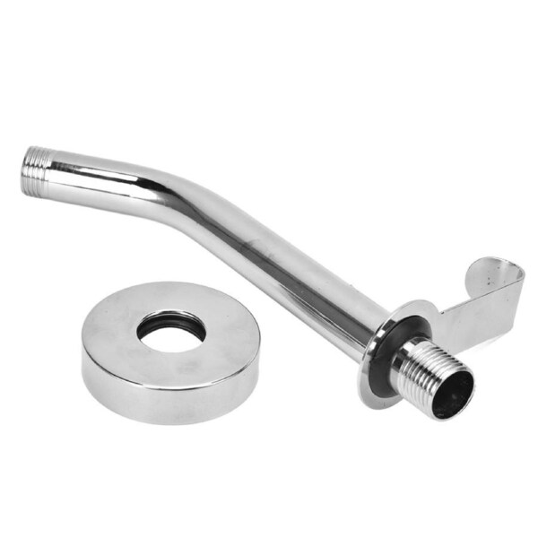 6in NTP1/2 Interface Shower Arm Stainless Steel Wall Mounted Shower ...