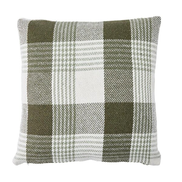 Adorn Living Cody Cushion - Moss | Woolworths