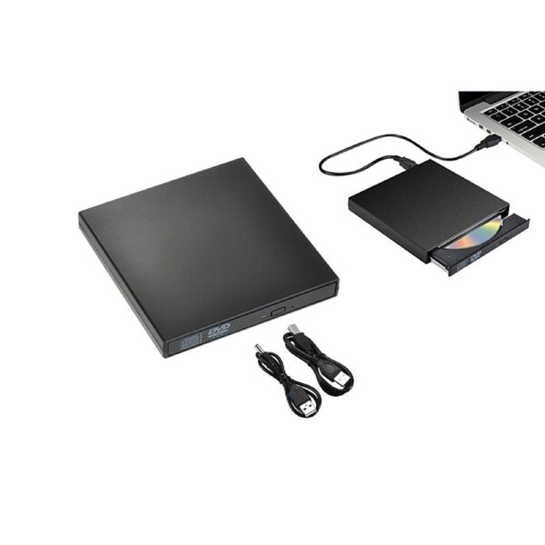 External CD RW Writer Player Protable USB 2.0 Drive for Laptop Notebook ...