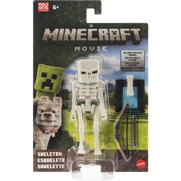 Minecraft A Minecraft Movie Skeleton 4 Inch Action Figure | Woolworths