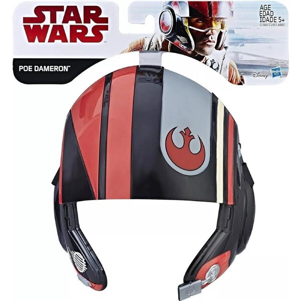 Star Wars Poe Dameron Last Jedi Face Mask Fun | Woolworths