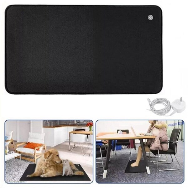 60x90cm Earthing Mat Kit Universal Grounding Mat EMF Shielding Therapy ...