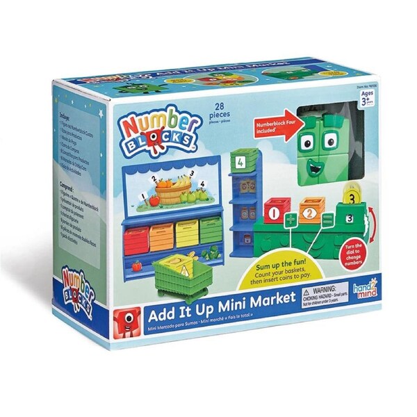 Numberblocks Add It Up Mini Market Figure Playset | Woolworths