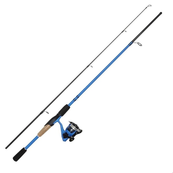 Okuma Steeler XP Blue 6ft 2 Pce Fishing Rod and Reel Combo Spooled with ...