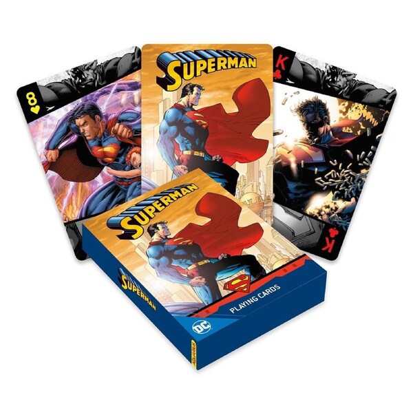 Aquarius DC Comics Superman Playing Cards | Woolworths