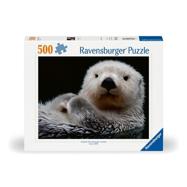 Ravensburger Adorable Little Otter 500 Piece Puzzle | Woolworths
