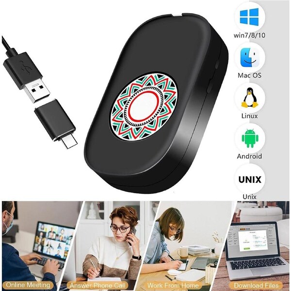 Undetectable Mouse Mover Mouse Jiggler Keeps PC Active No Software ...