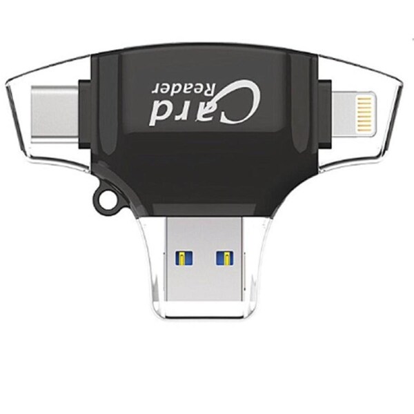 Adapters Sd / Micro Card Reader For Iphone Ipad Android Mac Computer ...