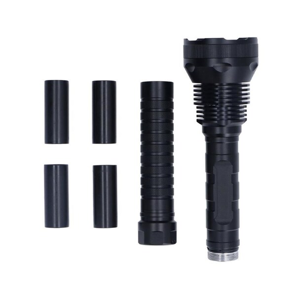 LED Flashlight 15 LED Light Beads 5 Lighting Modes IP65 Waterproof ...