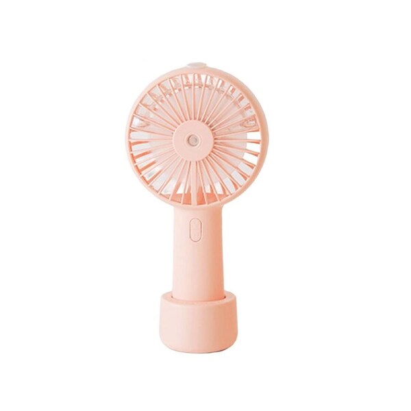 3 Speeds Cooling Fan USB Rechargeable ABS Comfortable Hold Handheld Fan ...
