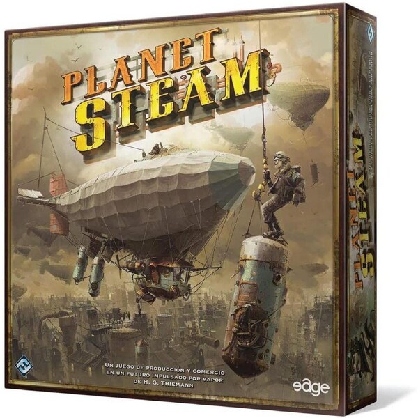 Planet Steam Board Game Tabletop Teens/Family 14y+ | Woolworths
