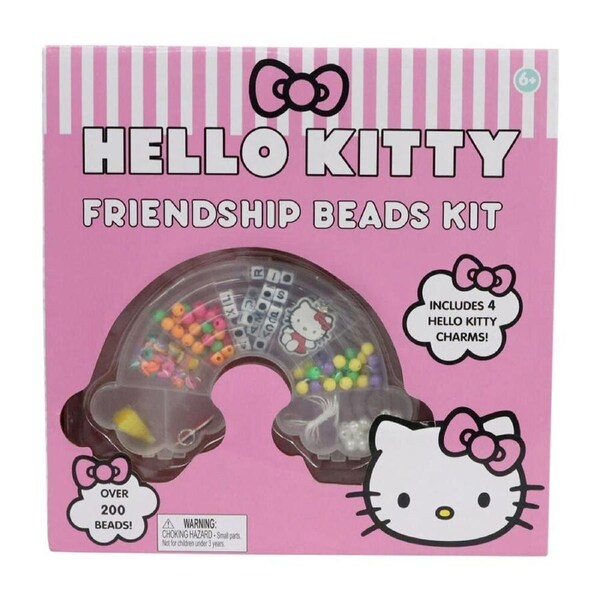 Hello Kitty Beads Set DIY Jewelry/Bracelet Making Craft Kit Kids ...