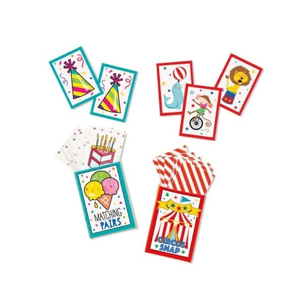 Snap And Memory Card Games Bag (Pack of 6) | Woolworths