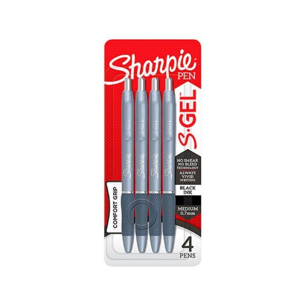 Sharpie Gelblue Back Pack Of 4 Box Of 6 | Woolworths