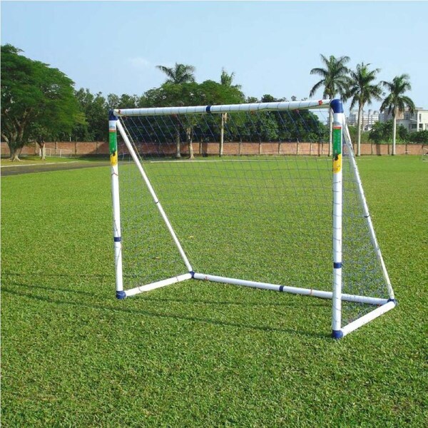 Outdoor Play Soccer Goal New Structure Deluxe - 8Ft | Woolworths