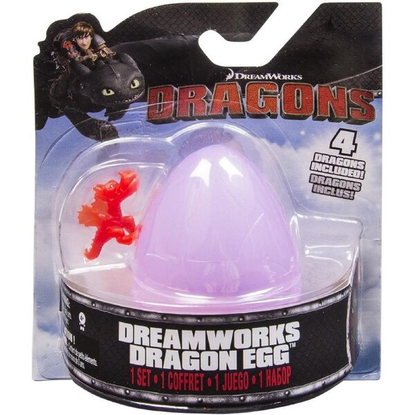 DREAMWORKS DRAGONS DRAGON EGG PURPLE | Woolworths