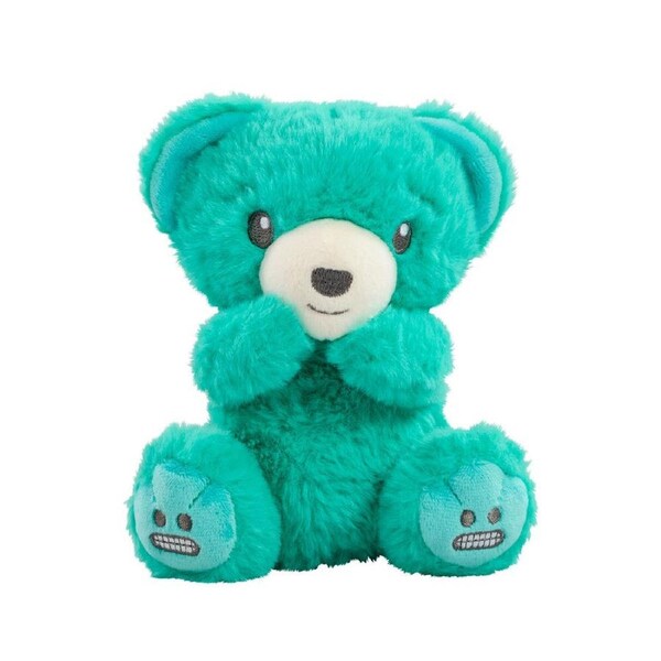 Mood Bears Nervous Bear Mini Moods Emotion Plush Toy 12x16cm Green Kids ...