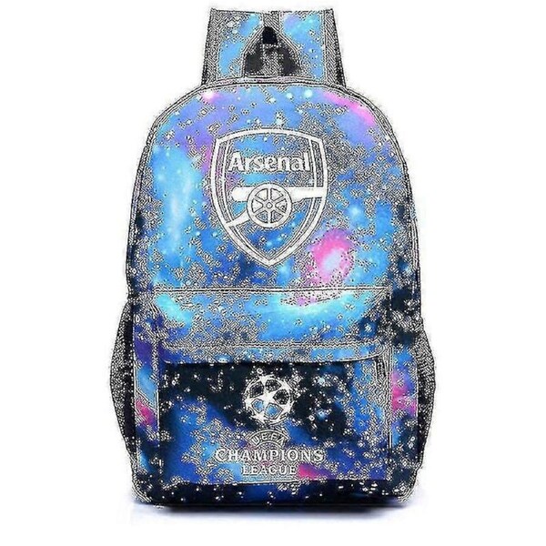 Star Arsenal Uefa Champions League Shoulder Bag Fan Backpack Student ...