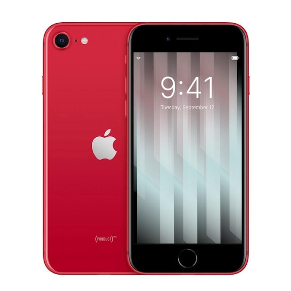 Apple iPhone SE (2022) - 128GB - Red - Refurbished (Premium Condition ...