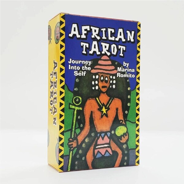 African Tarot Cards Deck Fortune Telling Divination Oracle Family ...