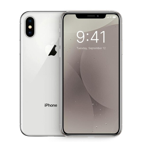 Apple iPhone XS Max - 64GB - Silver - Refurbished (Premium Condition ...