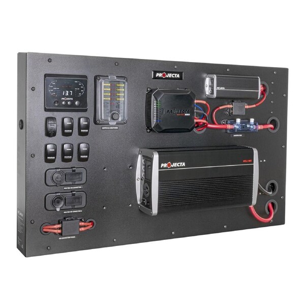 Projecta 12V 25A DC Power Management Board with 1000W Inverter | Woolworths