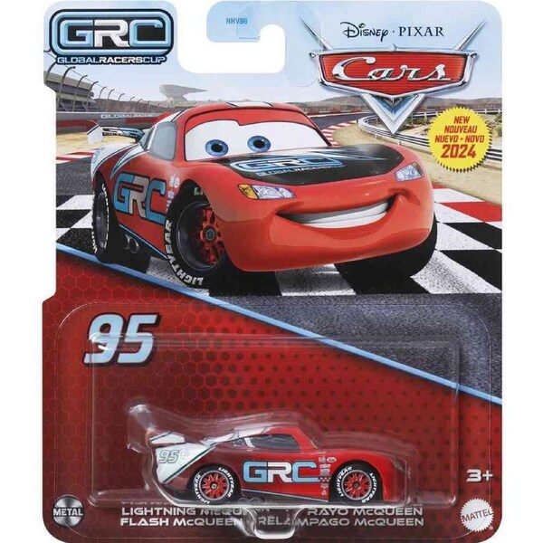 Disney Pixar Cars Global Racers Cup Lightning McQueen Diecast Vehicle ...