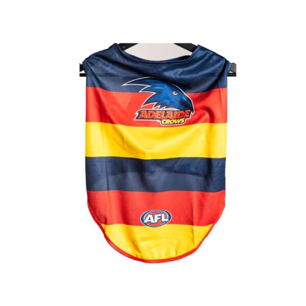 AFL Adelaide Crows Small Dog Jersey Shirt 35cm to 38cm Long | Woolworths