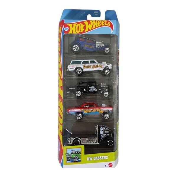 Hot Wheels HW Gassers 5-Pack | Woolworths